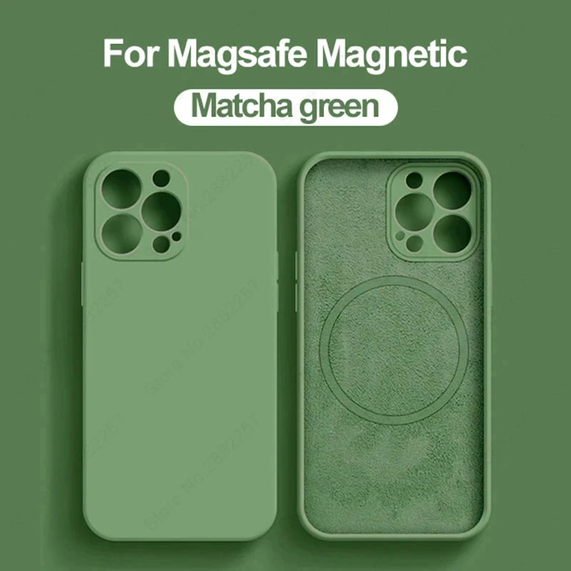 Matcha Silicone MagSafe Case – Simply Cased